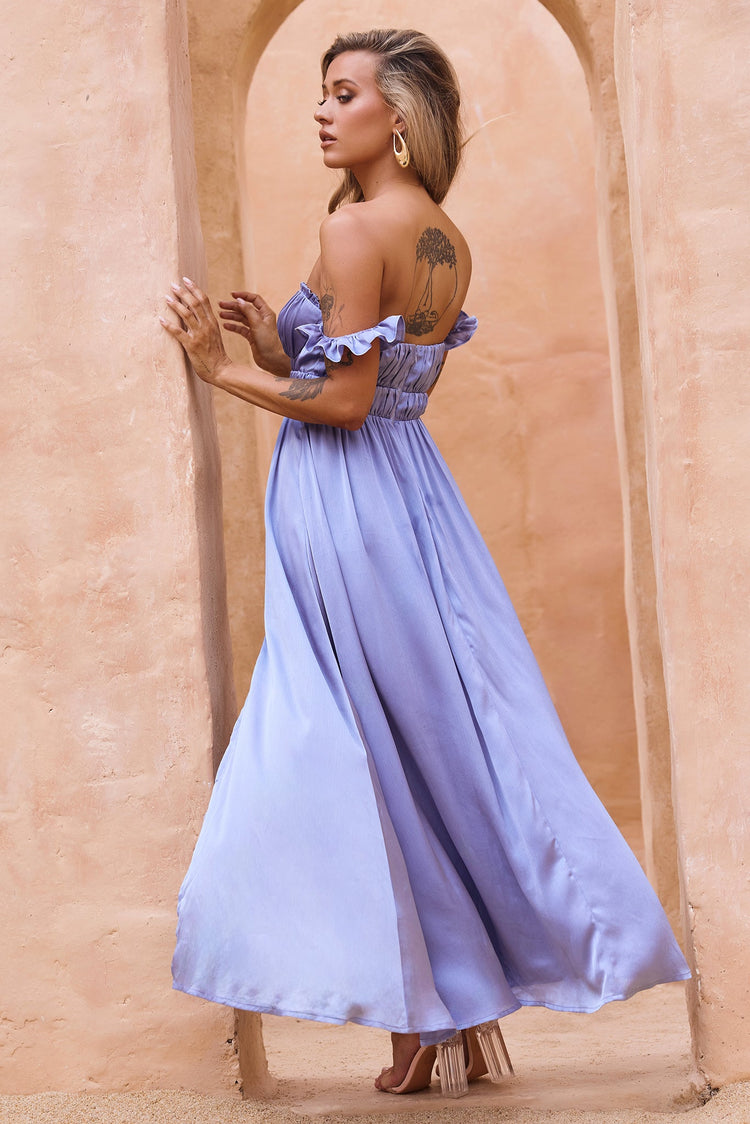 Best Night Maxi Dress - Midnight Blue DRESSES Sage and Paije